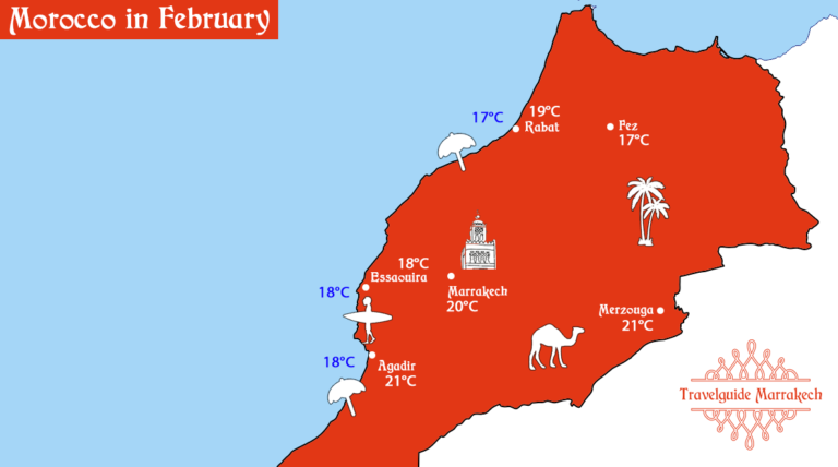 Morocco in February: weather, temperatures and travel tips for your holiday